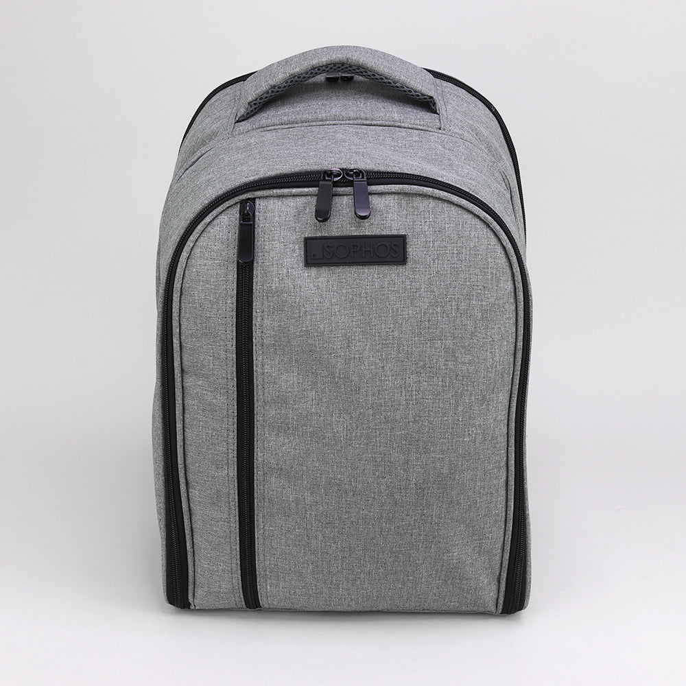 Grey Cooler Backpack with Picnic Set – Sophos Lifestyle