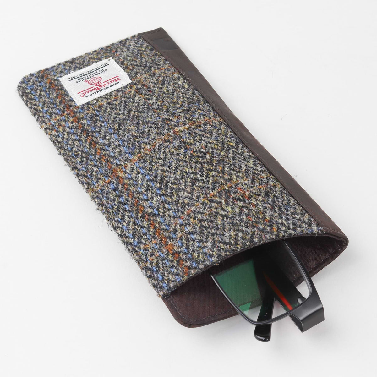 Brown Harris Tweed Glasses Case Slip – Sophos Lifestyle